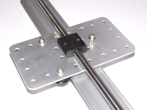 MakerSlide carriage plate, standard - Amber Spyglass Ltd
